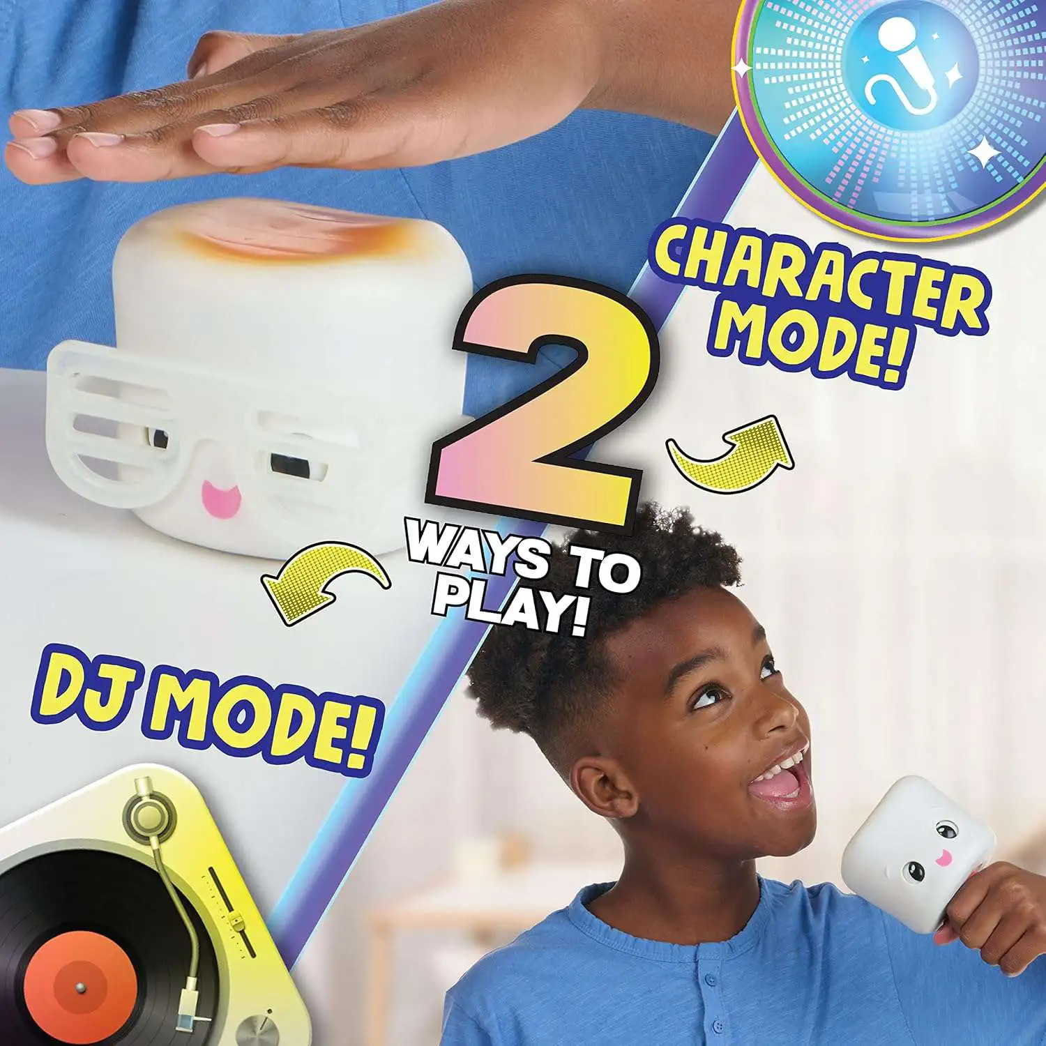 My Squishy Little DJ Mel Mix-A-Lot Figure Lights Sounds WowWee - ToyWiz