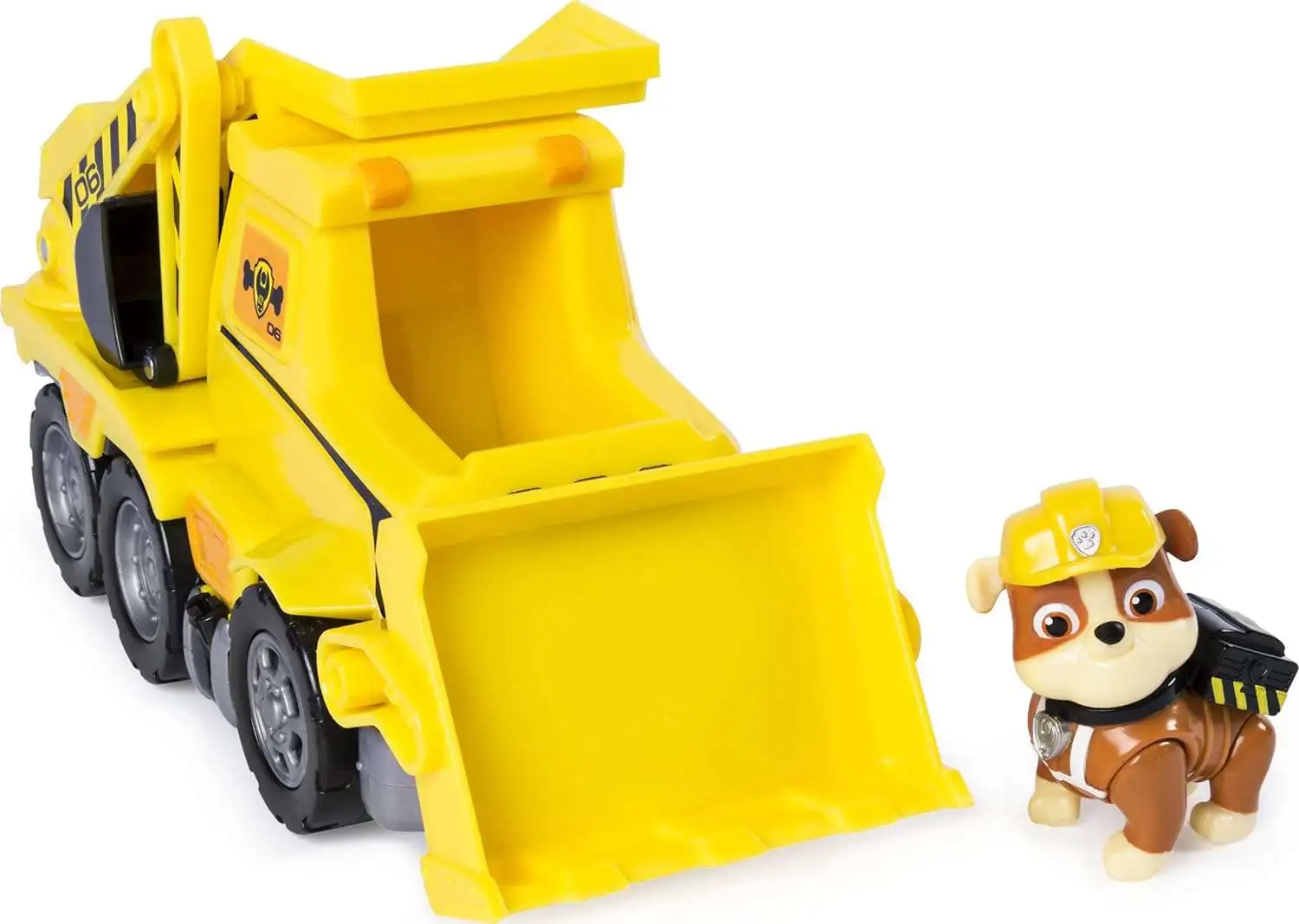 Paw Patrol Ultimate Rescue Rubble Bulldozer Vehicle Figure Version 2 ...