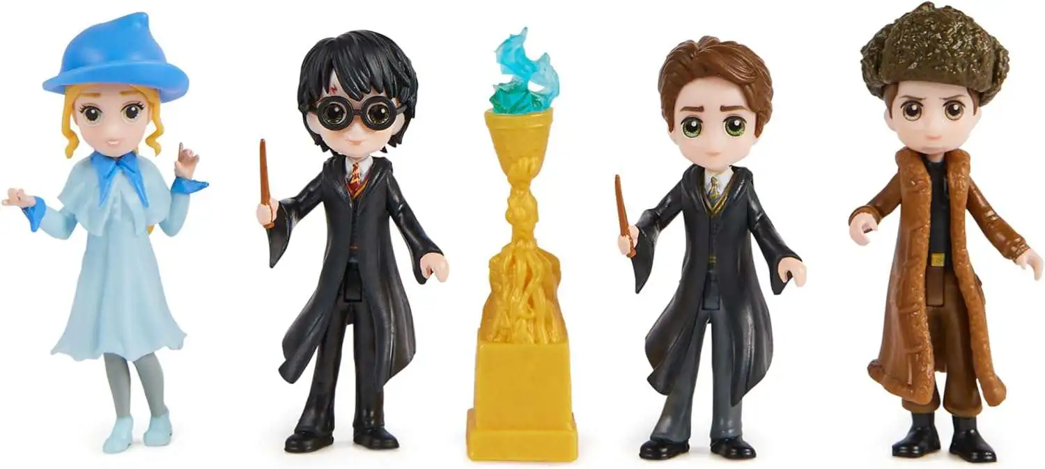 Harry Potter Wizarding World Magical Minis Triwizard Champions 4 Figure ...