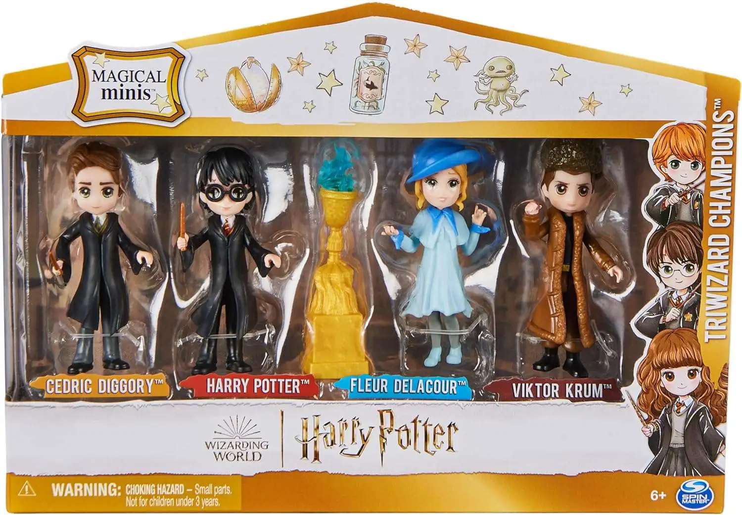 Harry Potter Wizarding World Magical Minis Triwizard Champions 4 Figure ...