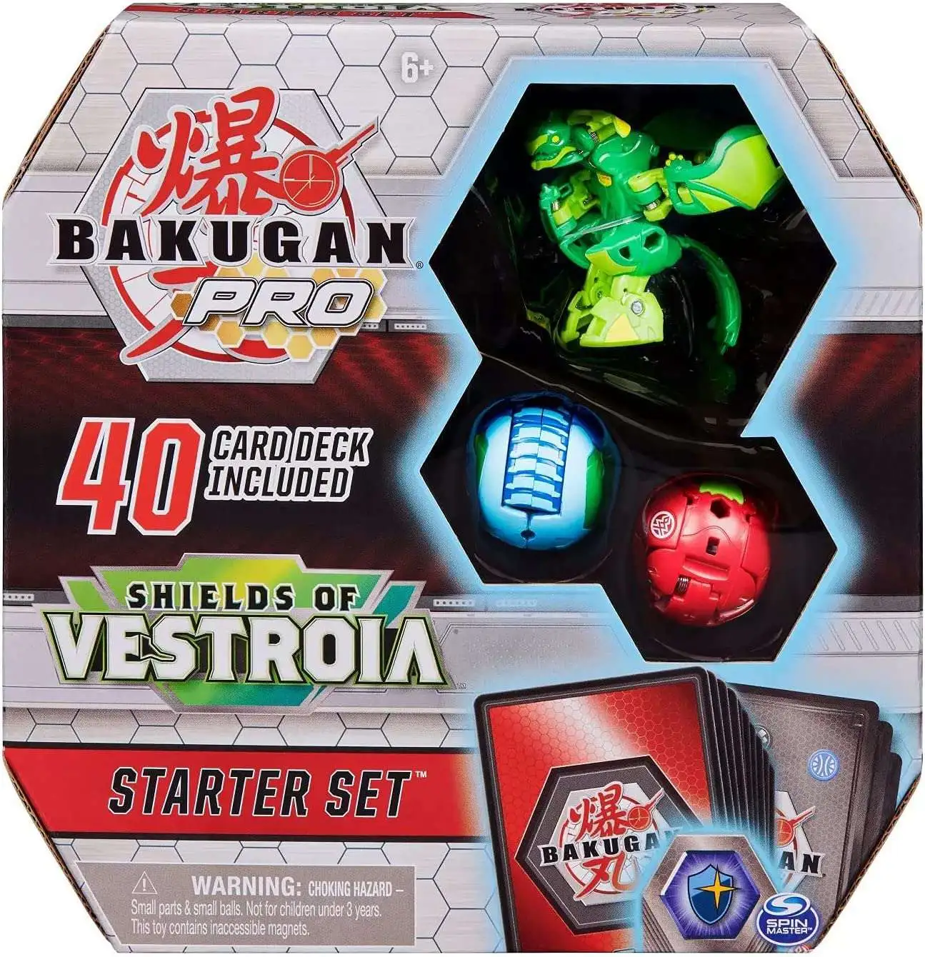 Bakugan Pro Shields of Vestroia Ventus Batrix Starter Set Spin Master - ToyWiz