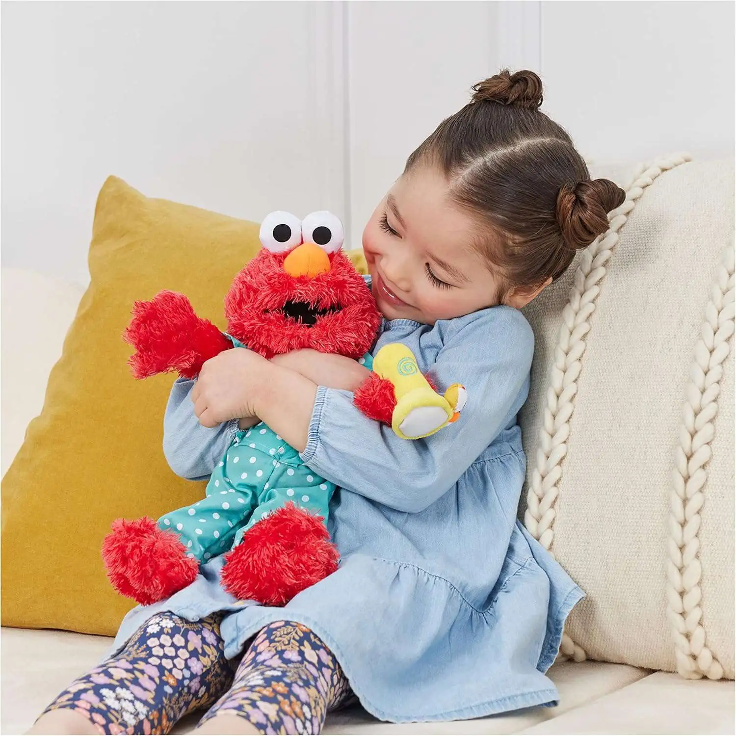 Sesame Street Bedtime Elmo 12 Plush Gund - ToyWiz
