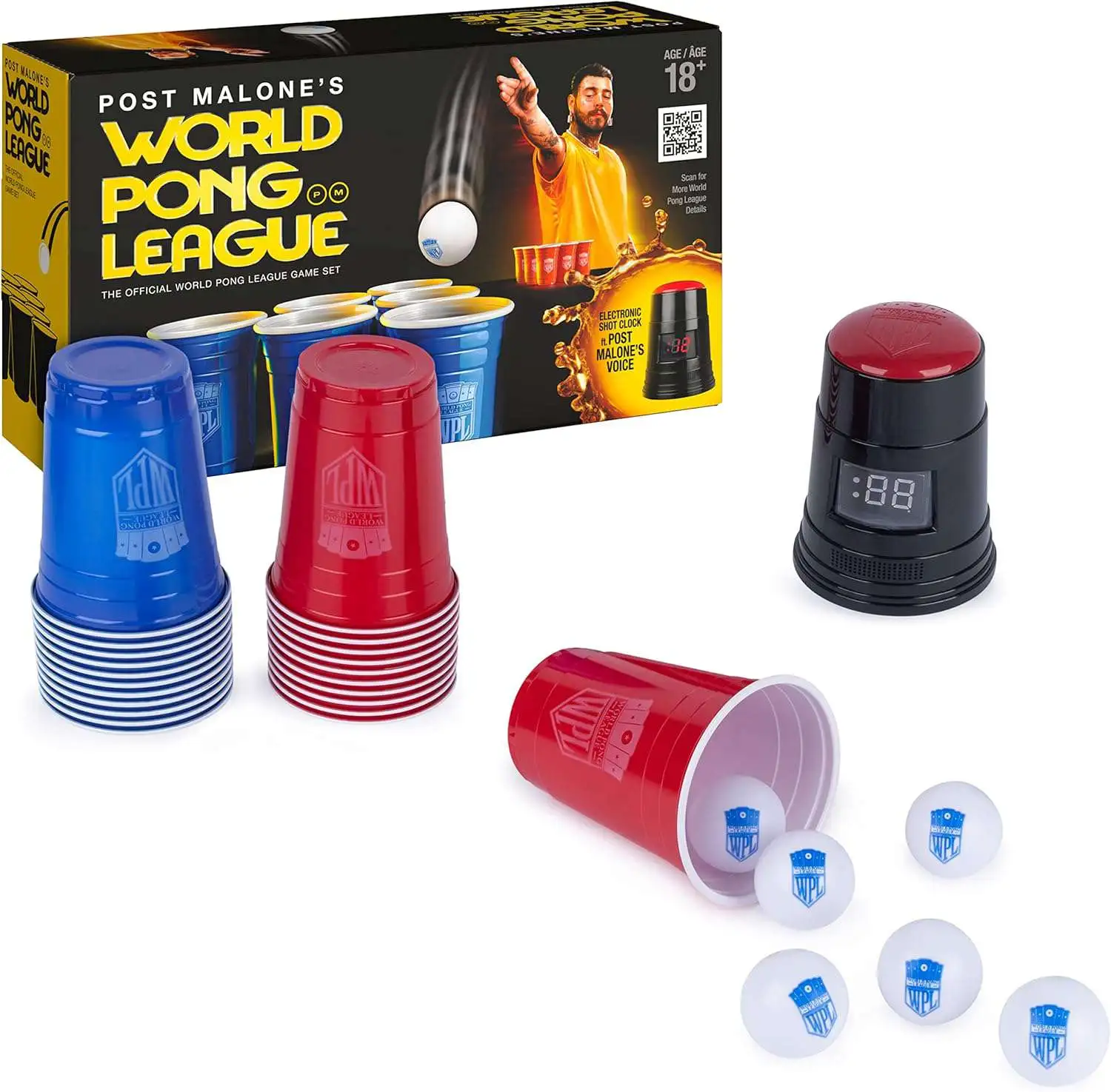 Post Malones World Pong League The Official World Pong League Game Set ...