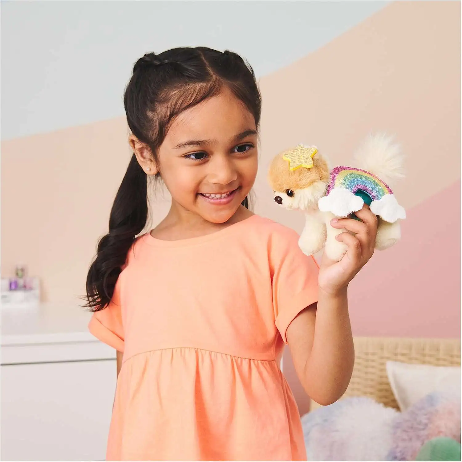 Boo Itty Bitty Boo Rainbow 5 Plush Gund Toys - ToyWiz