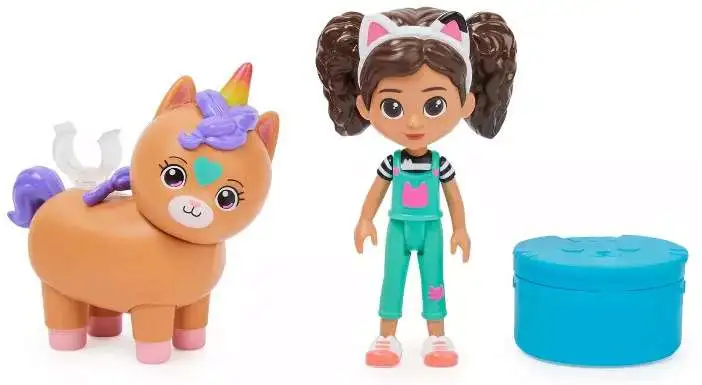 Gabbys Dollhouse Gabby Girl Kico the Kittycorn Figure Set Spin Master ...