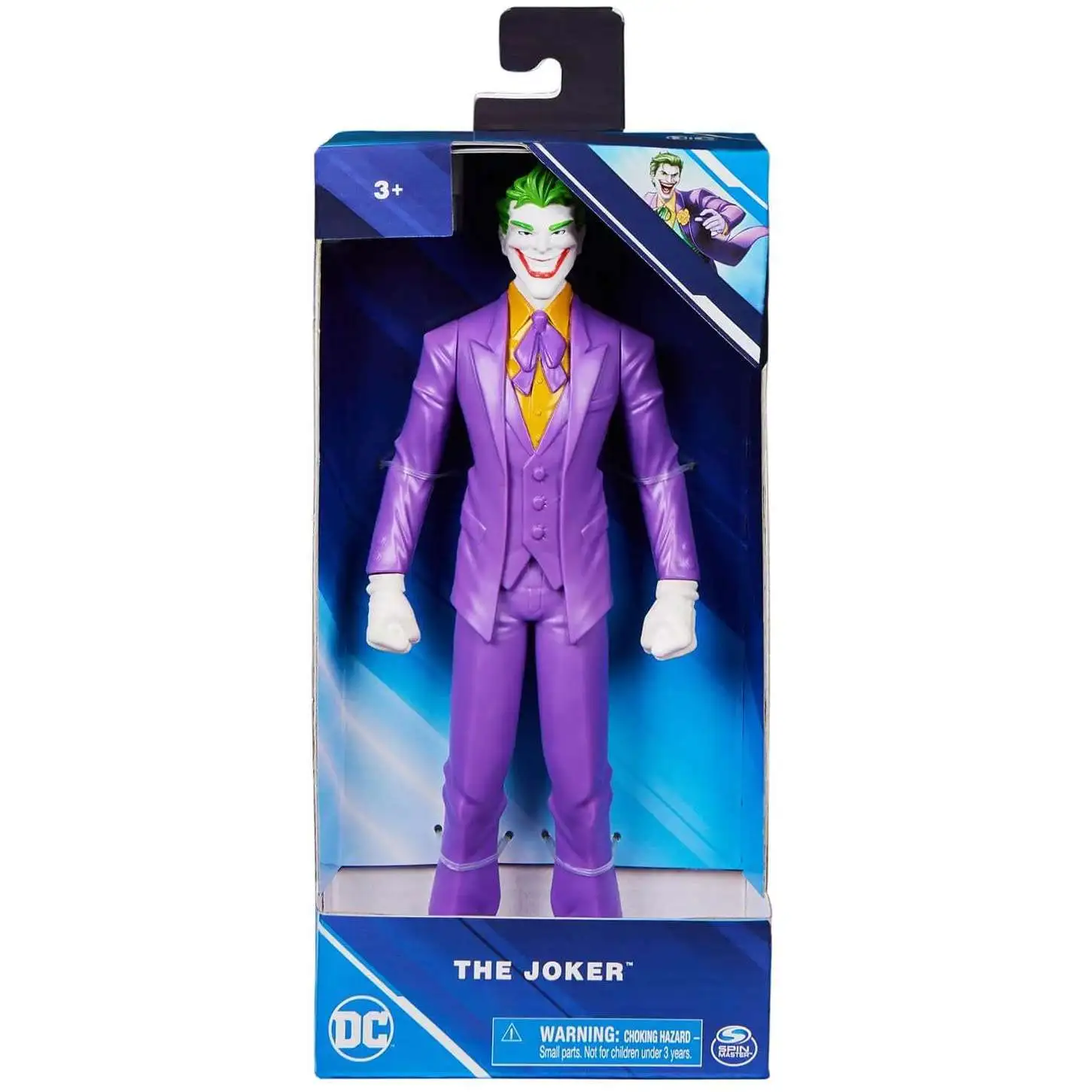 DC Basic The Joker 9.5 Action Figure Spin Master - ToyWiz