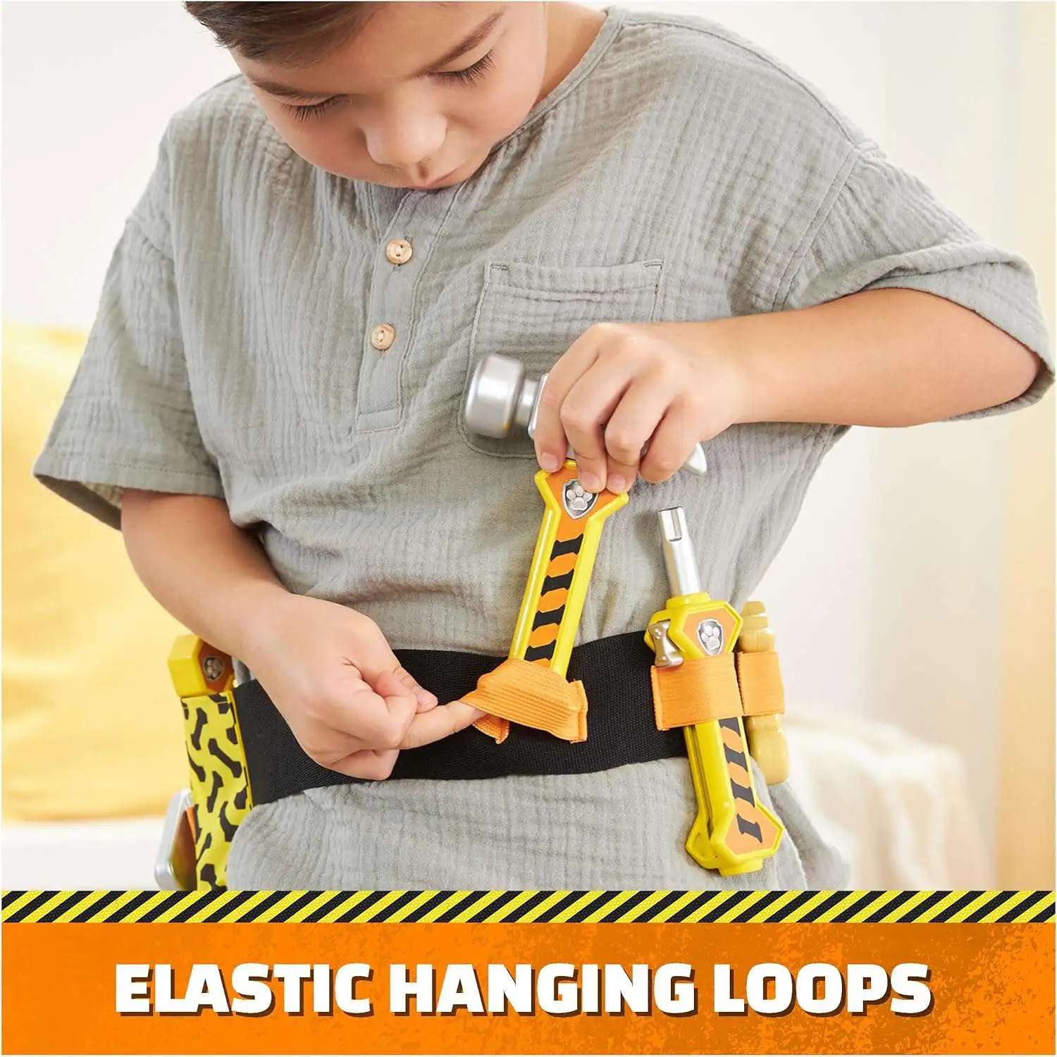 Paw Patrol Rubble Crew Rubbles Construction Tool Belt Role Play Toy ...