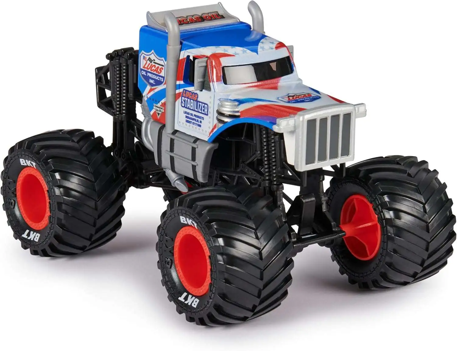 Monster Jam Sereis 24 Lucas Stabilizer 124 Diecast Car Spin Master Toys ...