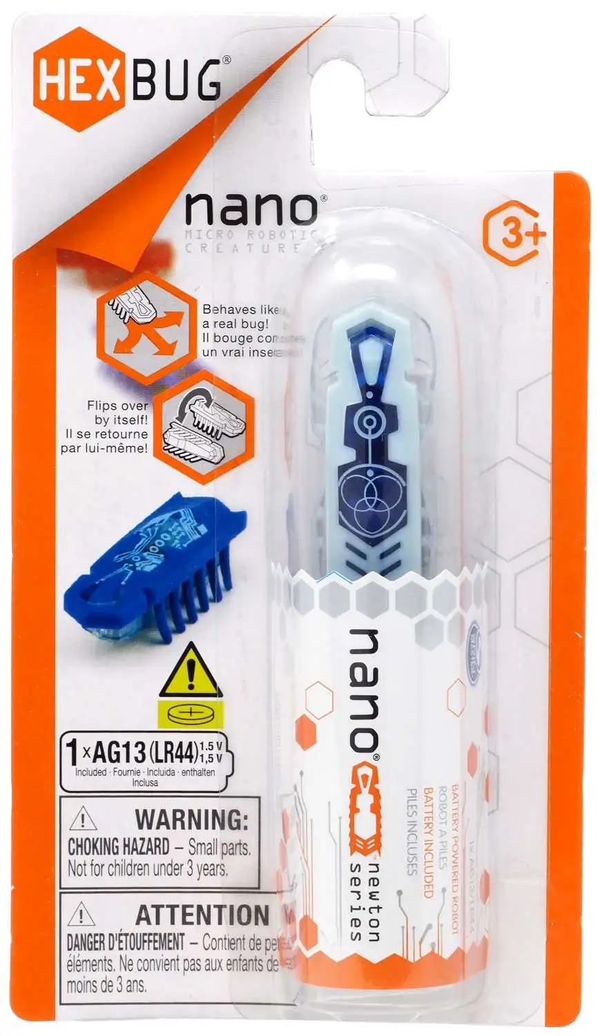 Hexbug Nano Newton Series Single Figure Blue V2 - ToyWiz