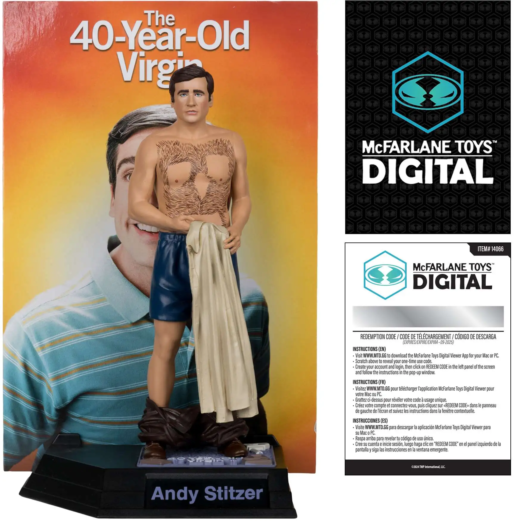 McFarlane Toys The 40 Year Old Virgin NBC Universal Andy Stitzer 6 ...