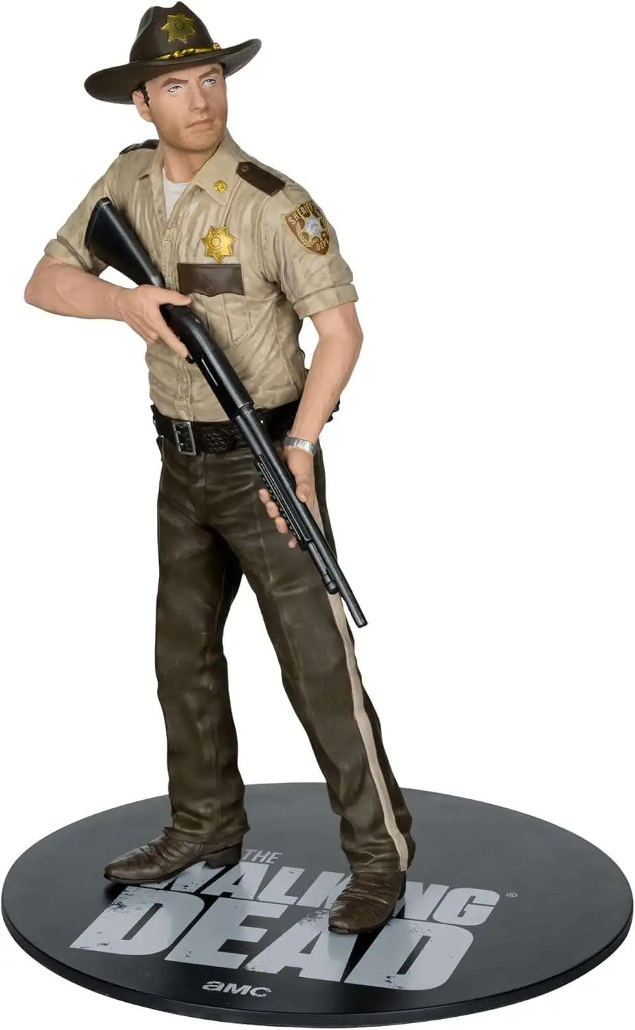 McFarlane Toys The Walking Dead AMC TV Rick Grimes 18 Posed Figure - ToyWiz