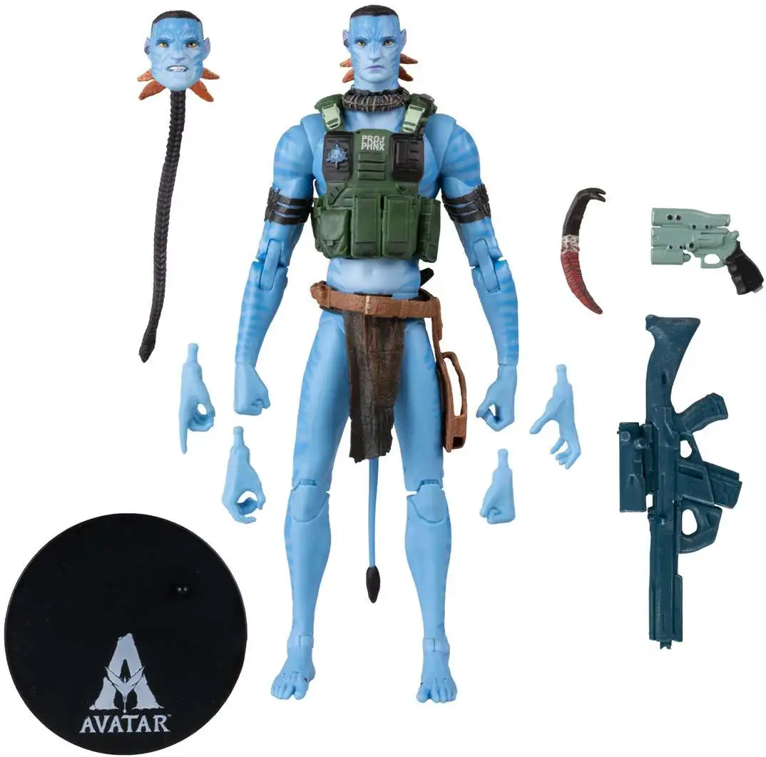 McFarlane Toys Avatar Fire Ash Gold Label Collection Quaritch 7 Deluxe ...