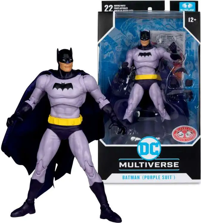 McFarlane Toys DC Multiverse Batman Purple Suit 7 Action Figure ...