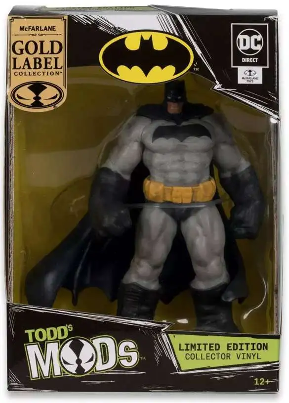 McFarlane Toys DC Direct Todds Mods Gold Label Collection Batman 4.5 ...