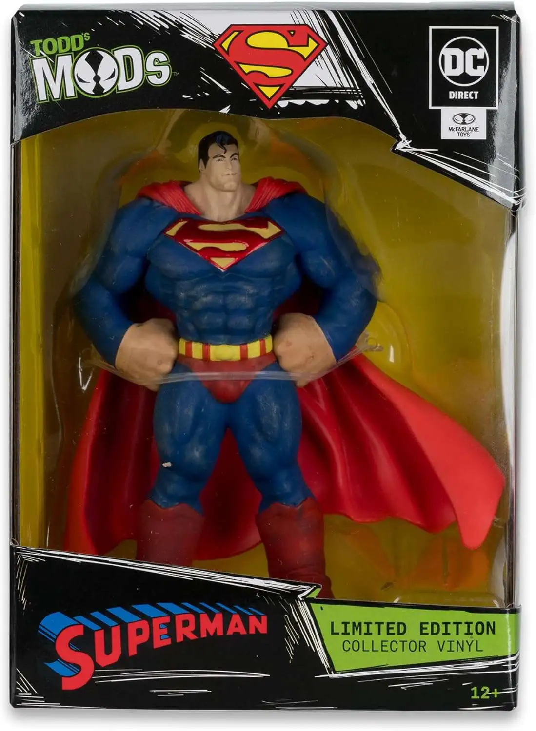 McFarlane Toys DC Direct Todds Mods Superman 4.5 Vinyl Figure - ToyWiz
