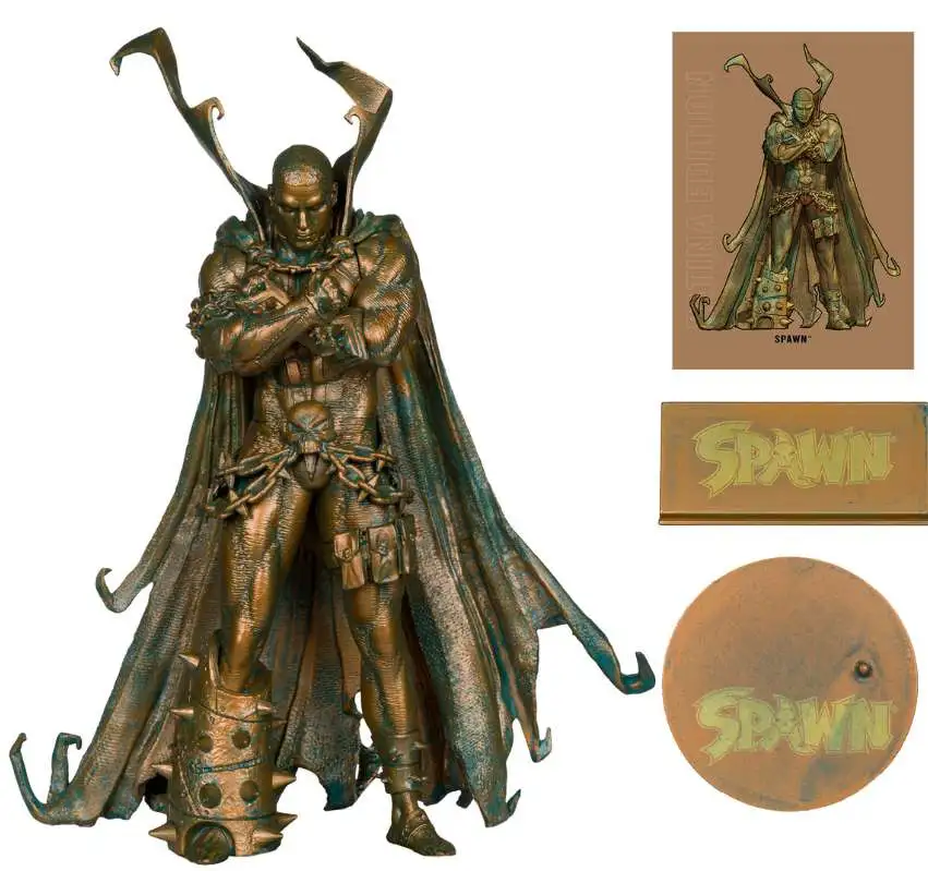 McFarlane Toys DC Multiverse Gold Label Collection Spawn 311 7 Action Figure Patina - ToyWiz