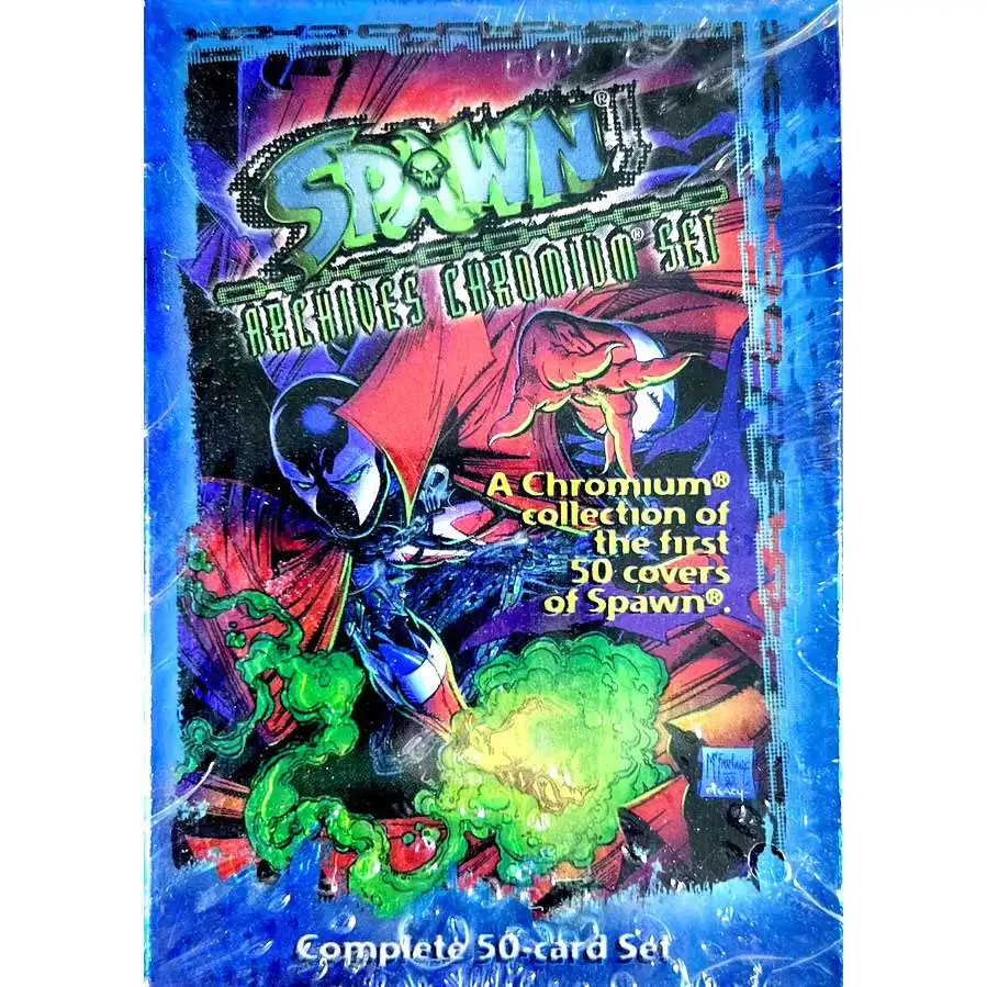 Spawn Archives Chromium Trading Card Set 50 Cards Wizard Entertainment ...