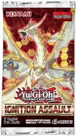 YuGiOh Ignition Assault Booster Pack 9 Cards Konami - ToyWiz