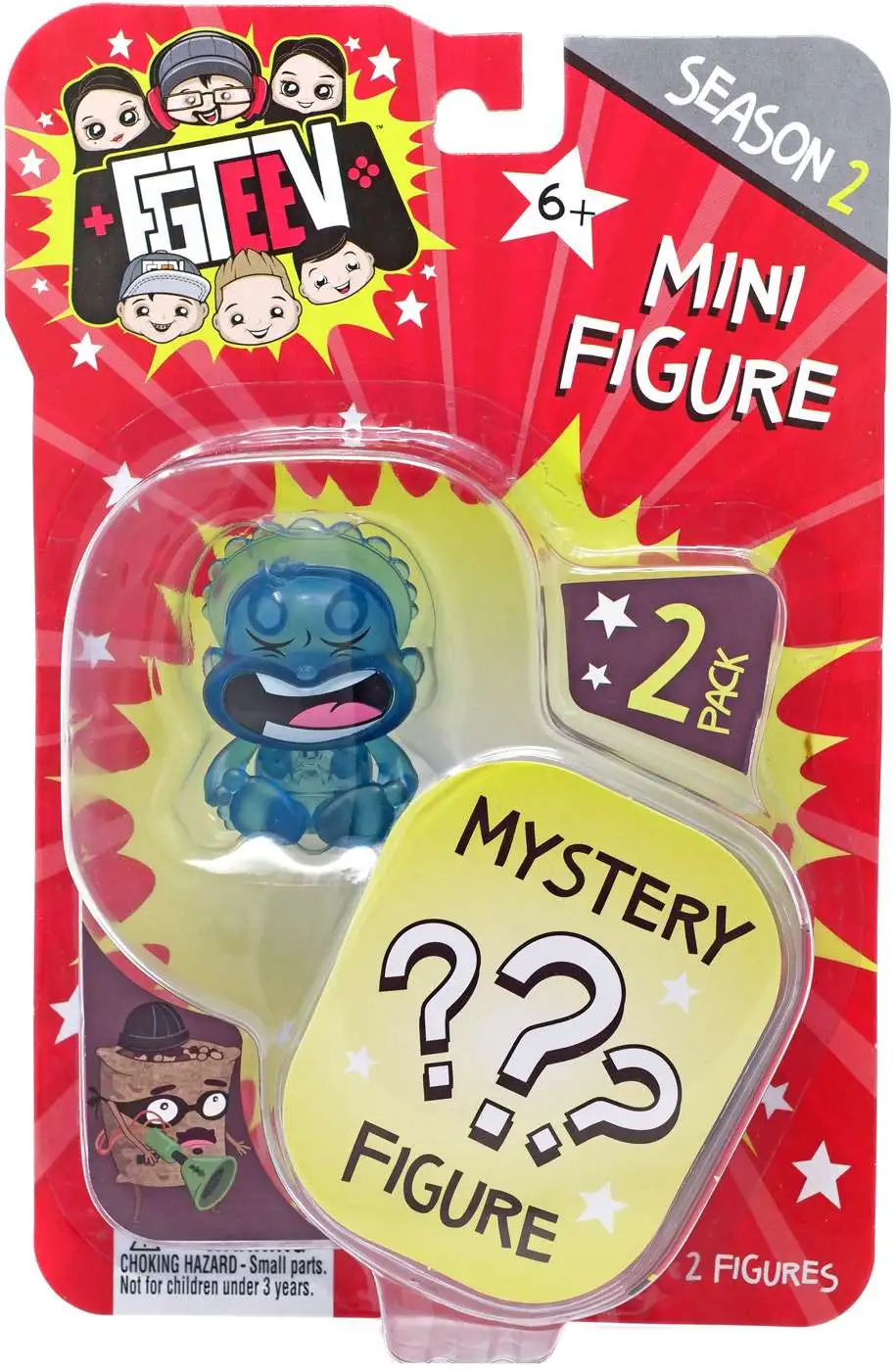FGTeeV Season 2 Cry Baby Mystery Action Figure 2-Pack Bonkers Toy Co ...