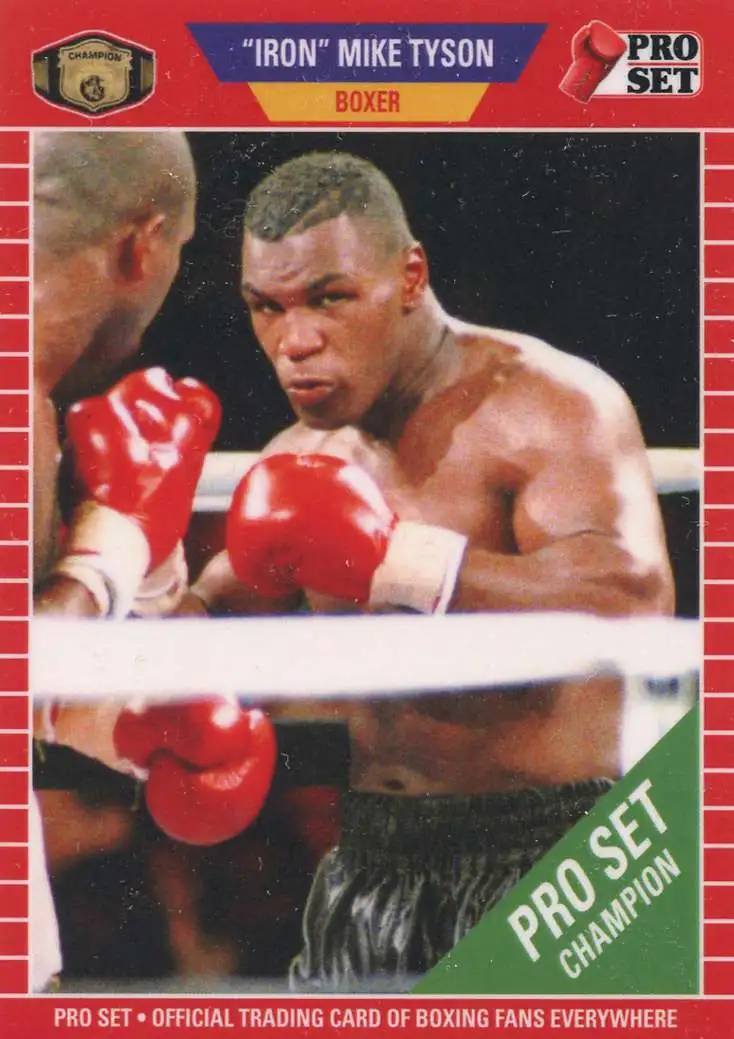 Leaf 2021 Pro Set Boxing Mike Tyson Trading Card PS14 - ToyWiz