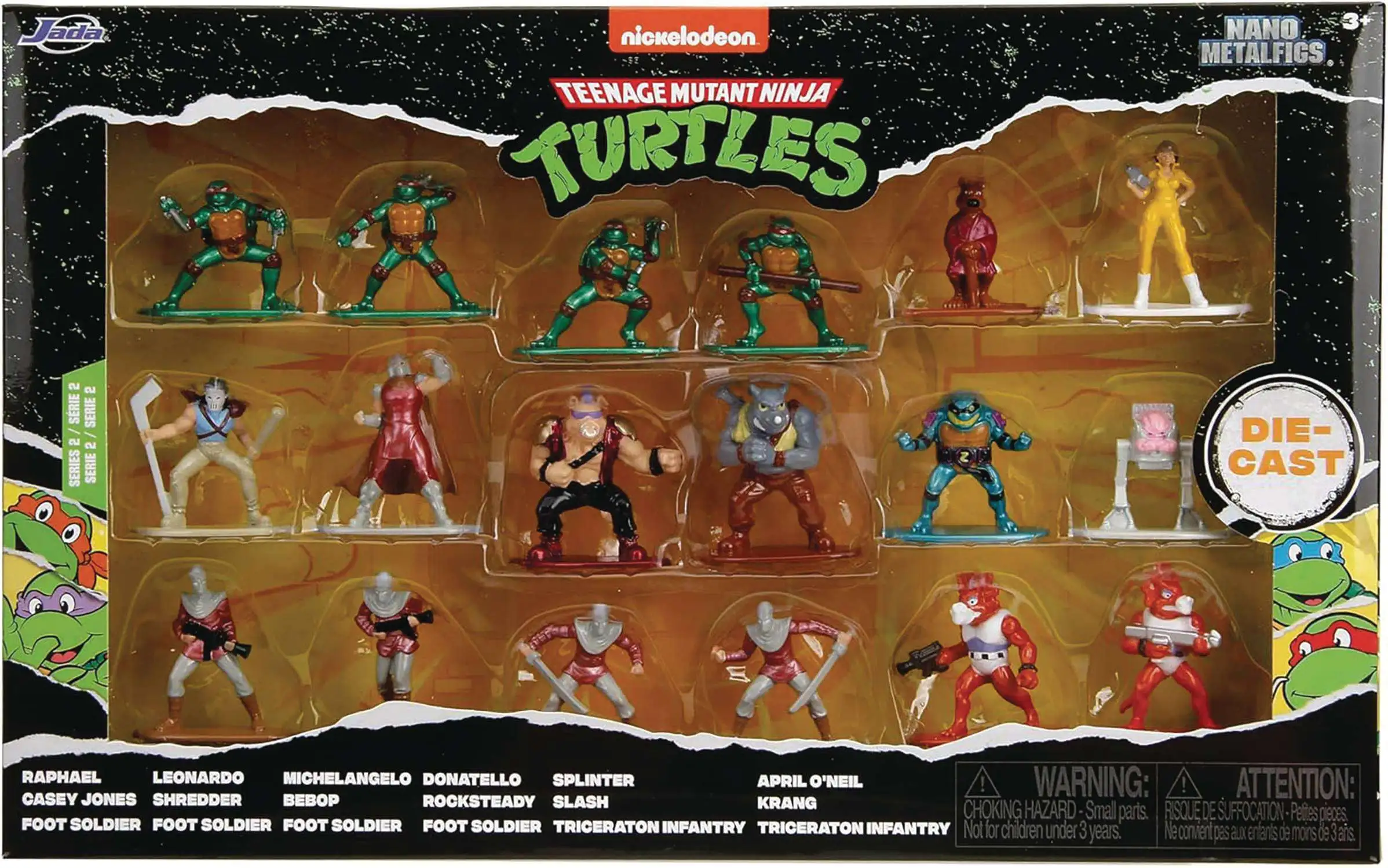 Teenage Mutant Ninja Turtles Nano Metalfigs Wave 2 Teenage Mutant Ninja ...
