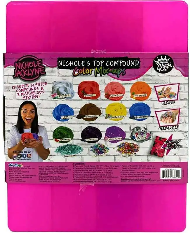 Compound Kings Nicholes Top Compound Color Mix-Ups Slime kit We Cool ...