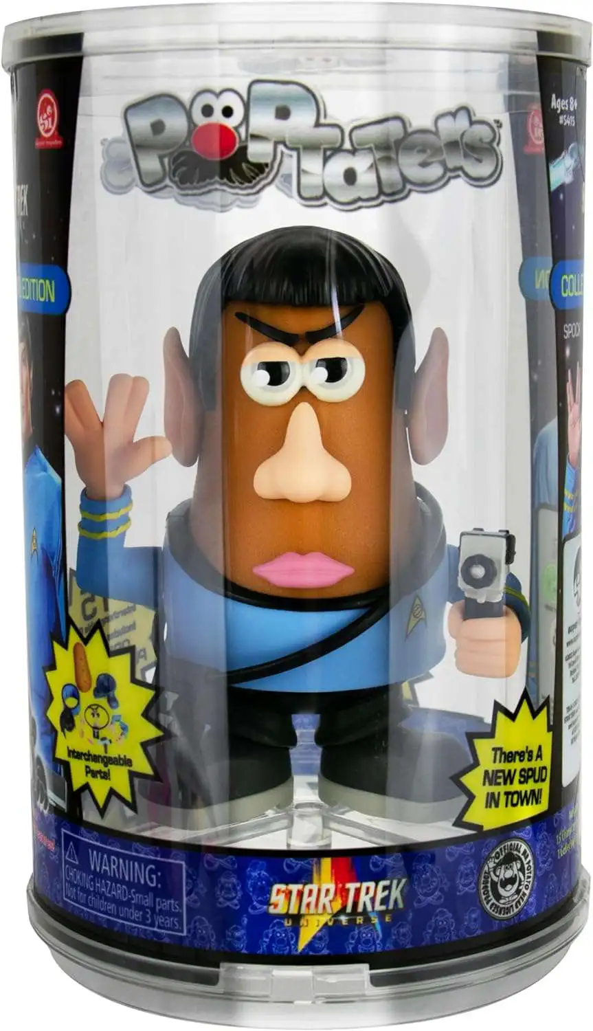 Mr. Potato Head Pop Taters Star Trek Spock Figure Super Impulse - ToyWiz