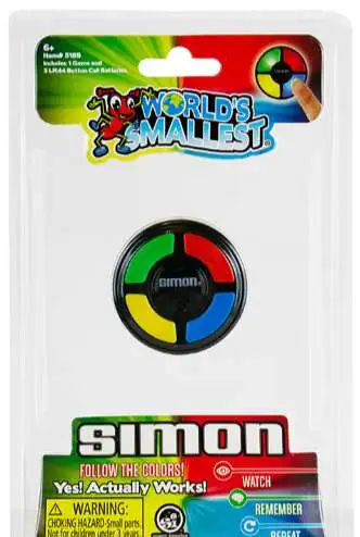 Worlds Smallest Game bSimonb - ToyWiz