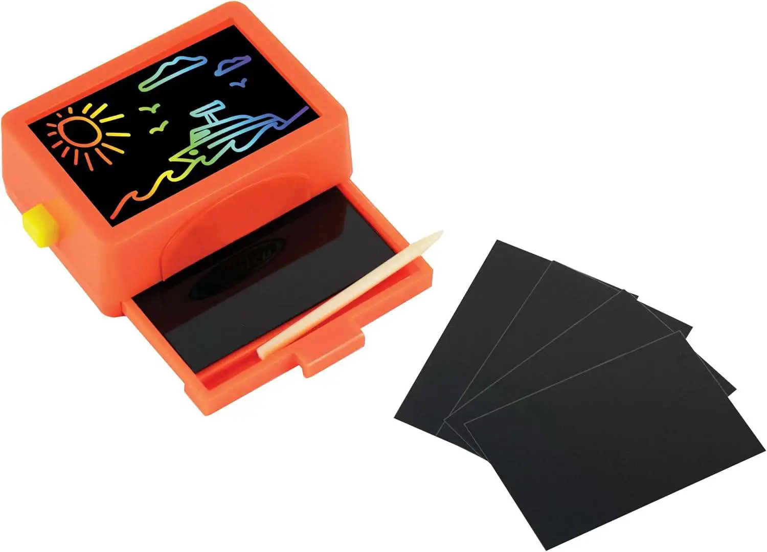 Worlds Smallest Light Box Scratch Draw Set Super Impulse - ToyWiz