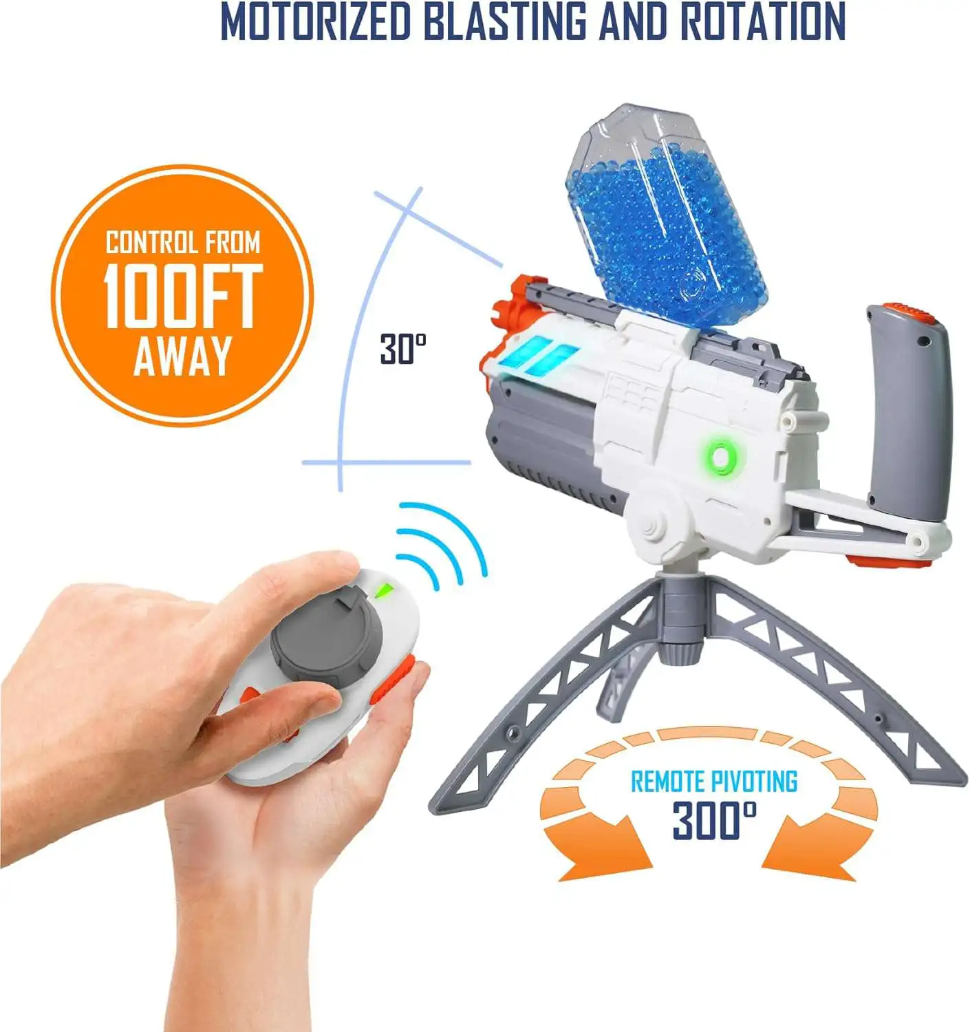 Faction Battle System Sentinel Turret Gel Bead Blaster SKyrocket - ToyWiz