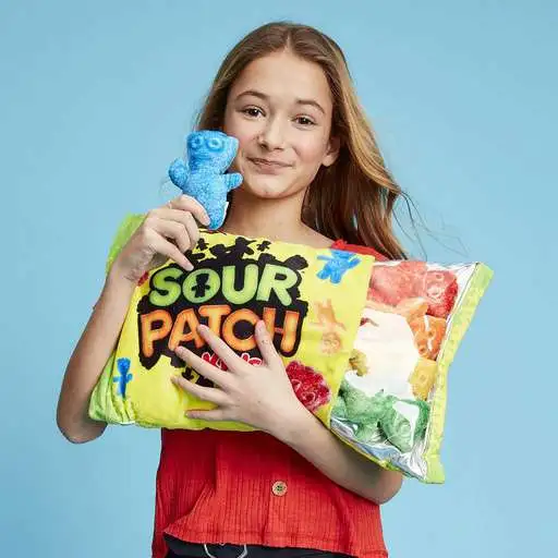 Sour Patch Kids Sour Patch Kids Packaging Fleece 18 Plush Set The Mines ...