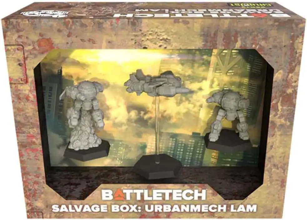 BattleTech Salvage Box Urbanmech Lam Miniatures Pack Catalyst Game Labs ...