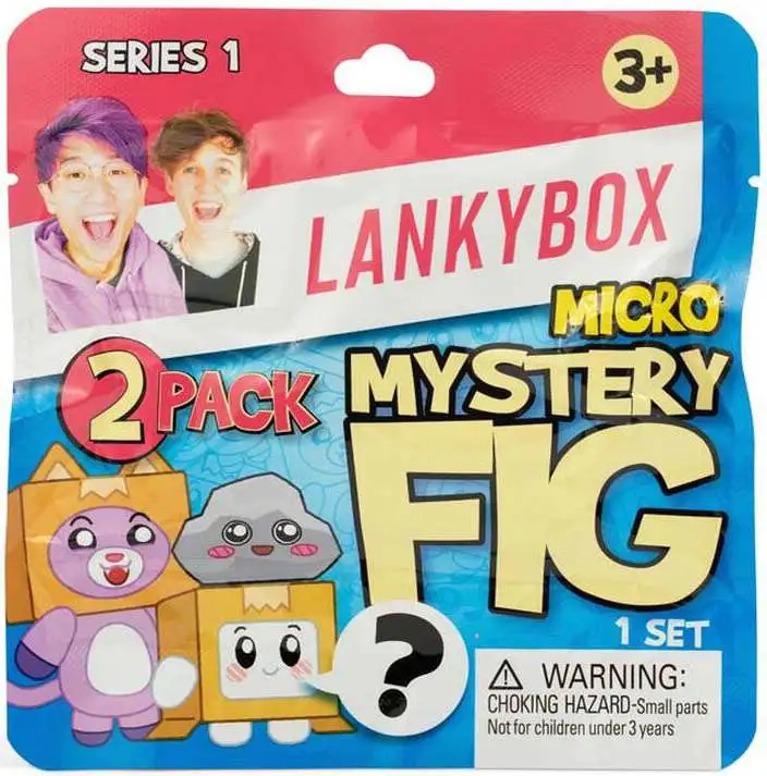 LankyBox Series 1 Micro Mystery Fig Mystery 2-Pack Bonkers Toy Co. - ToyWiz
