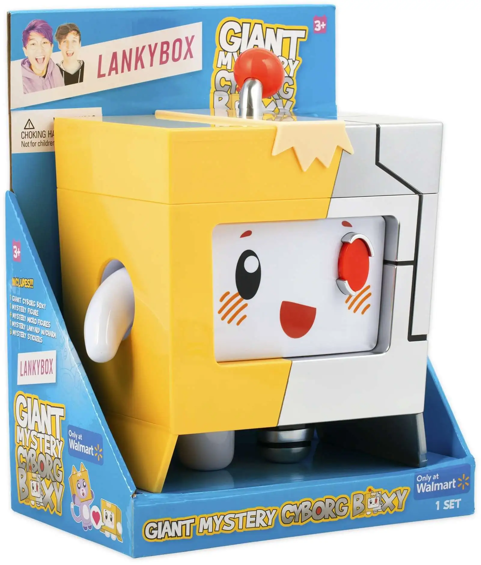 LankyBox CYBORG BOXY Exclusive GIANT Mystery Surprise Bonkers Toy Co ...