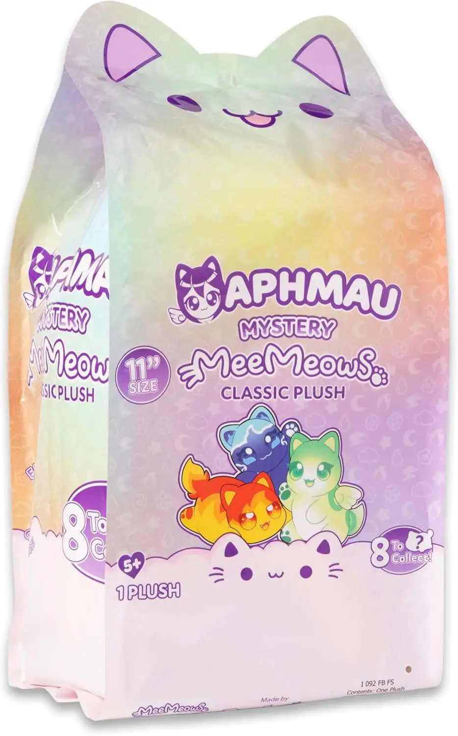 Aphmau MeeMeows Classic Plush Elemental 11 Mystery Pack Bonkers Toy Co ...