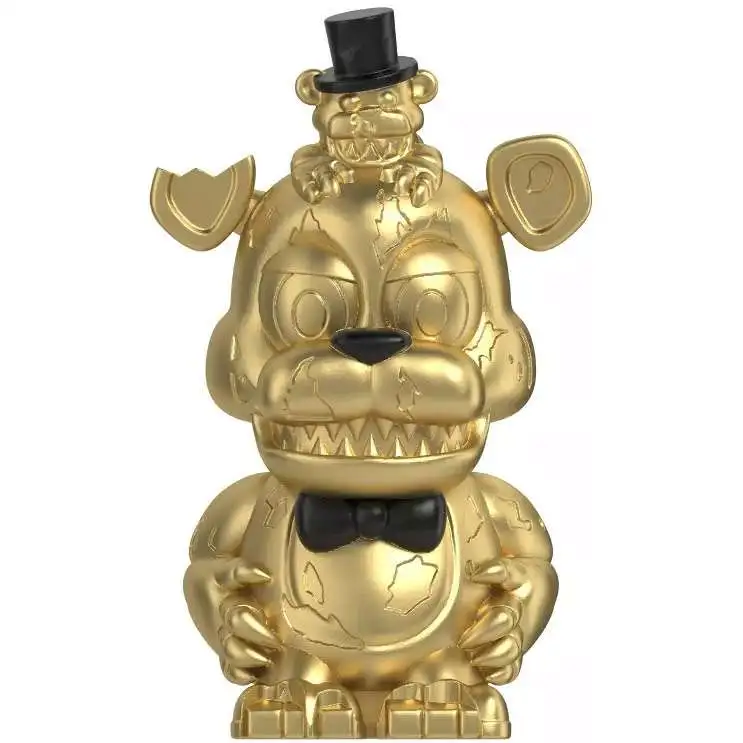 Five Nights at Freddys Nightmare Freddy 1.5 Micro Figure Gold PhatMojo ...