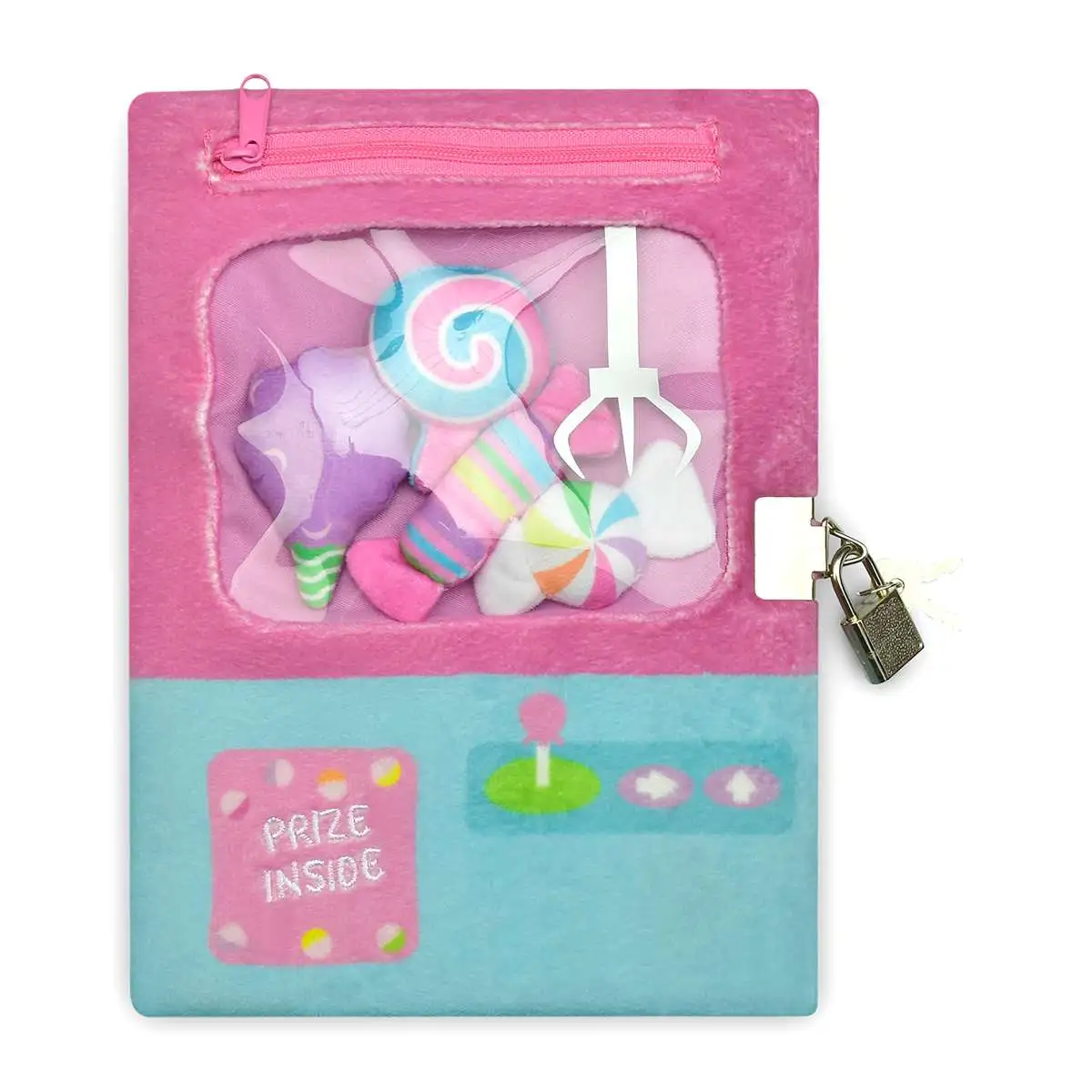 Claw Machine Claw Machine Lock and Key Journal The Mines Press Inc - ToyWiz