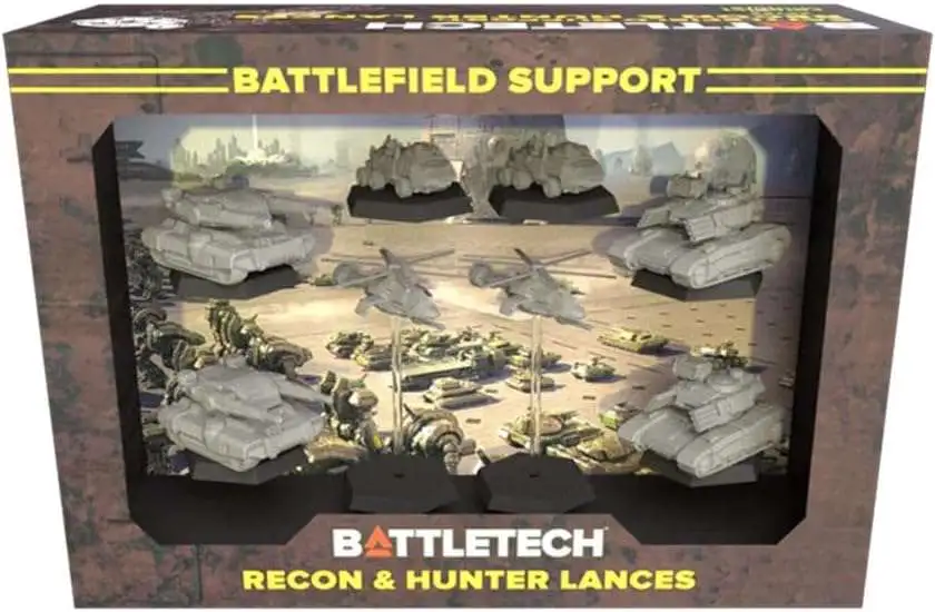 BattleTech Battlefield Support- Recon Hunter Lances Miniatures Pack ...