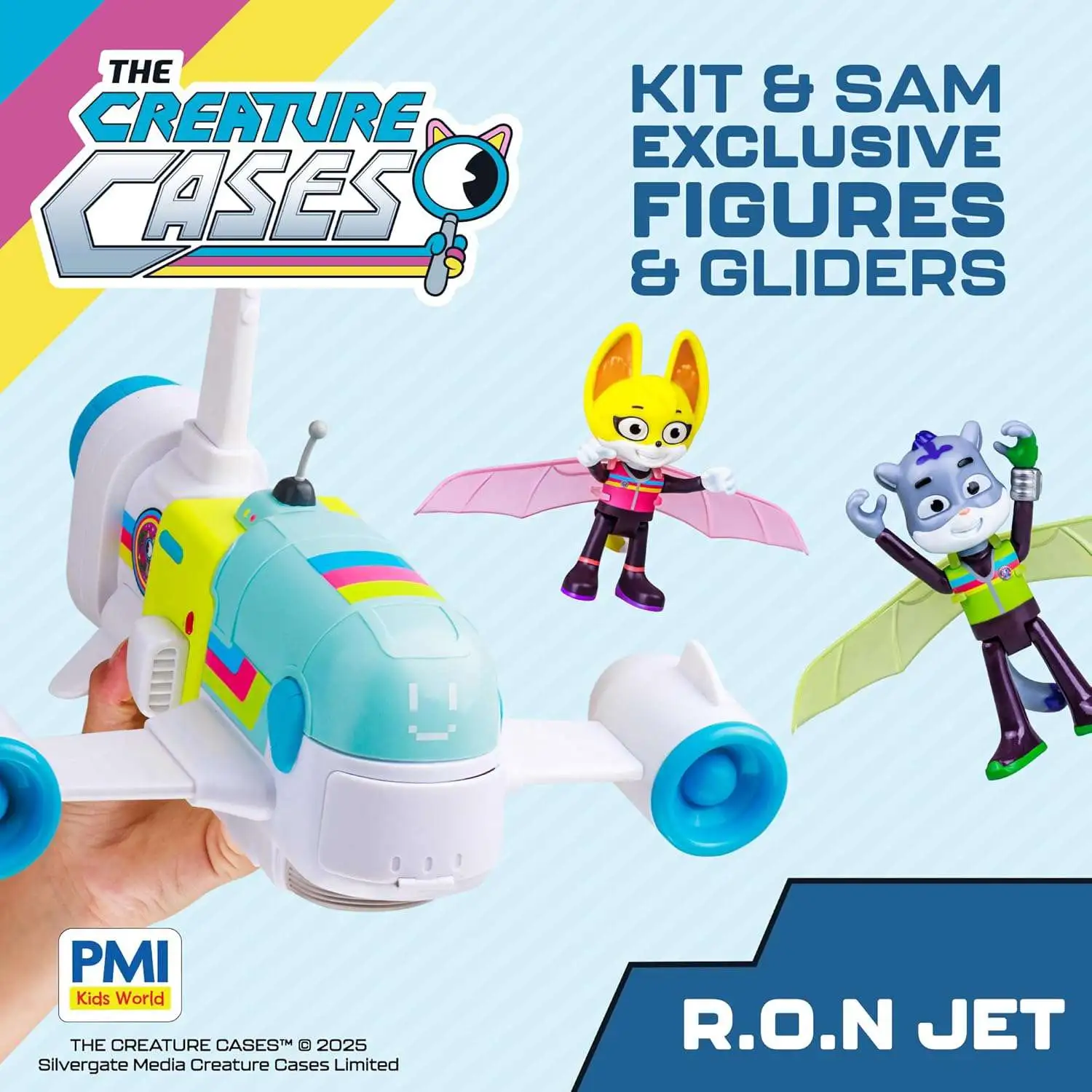 The Creature Cases RON Jet Playset with Sam Kit Figures PMI - ToyWiz
