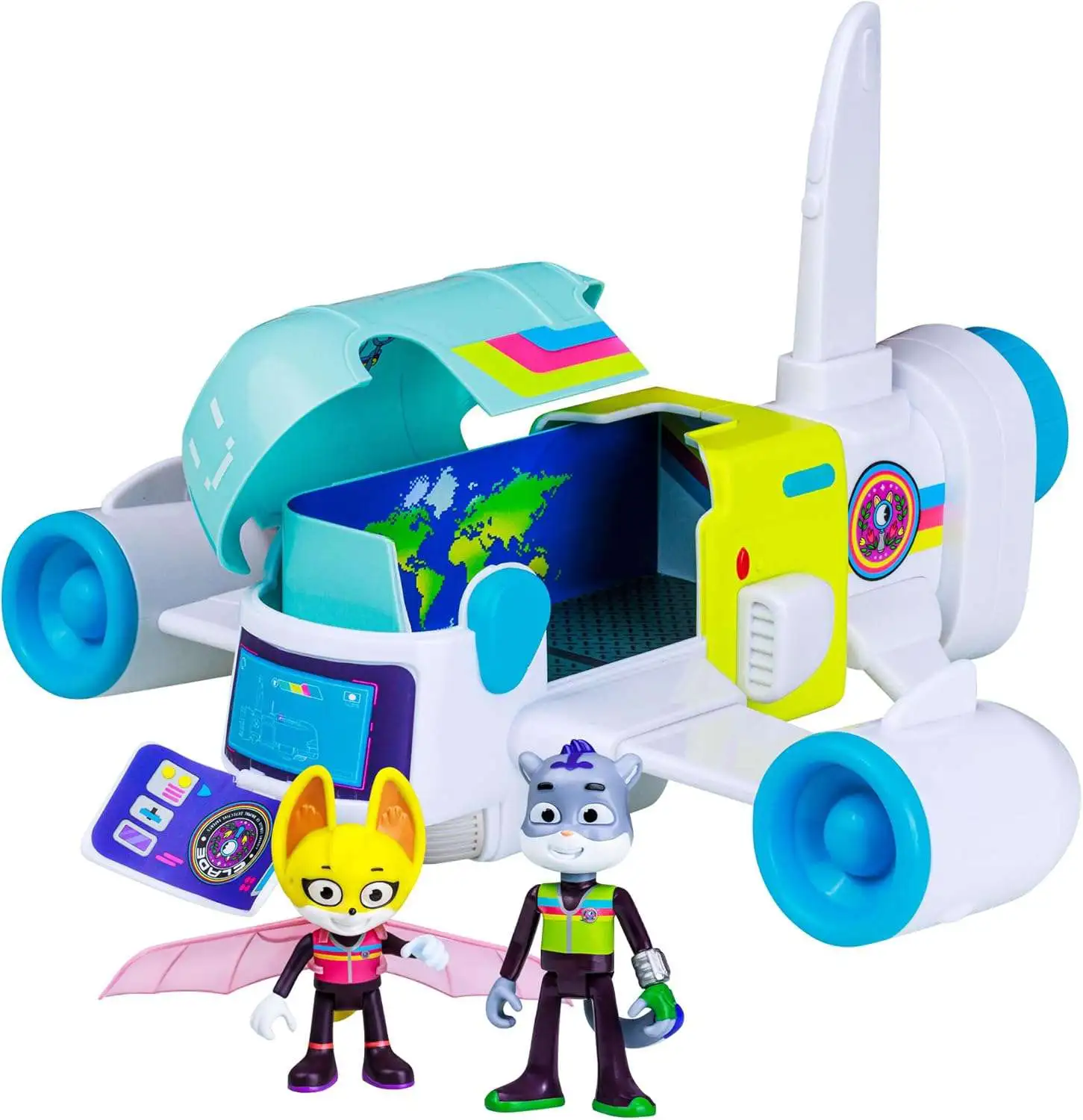 The Creature Cases RON Jet Playset with Sam Kit Figures PMI - ToyWiz