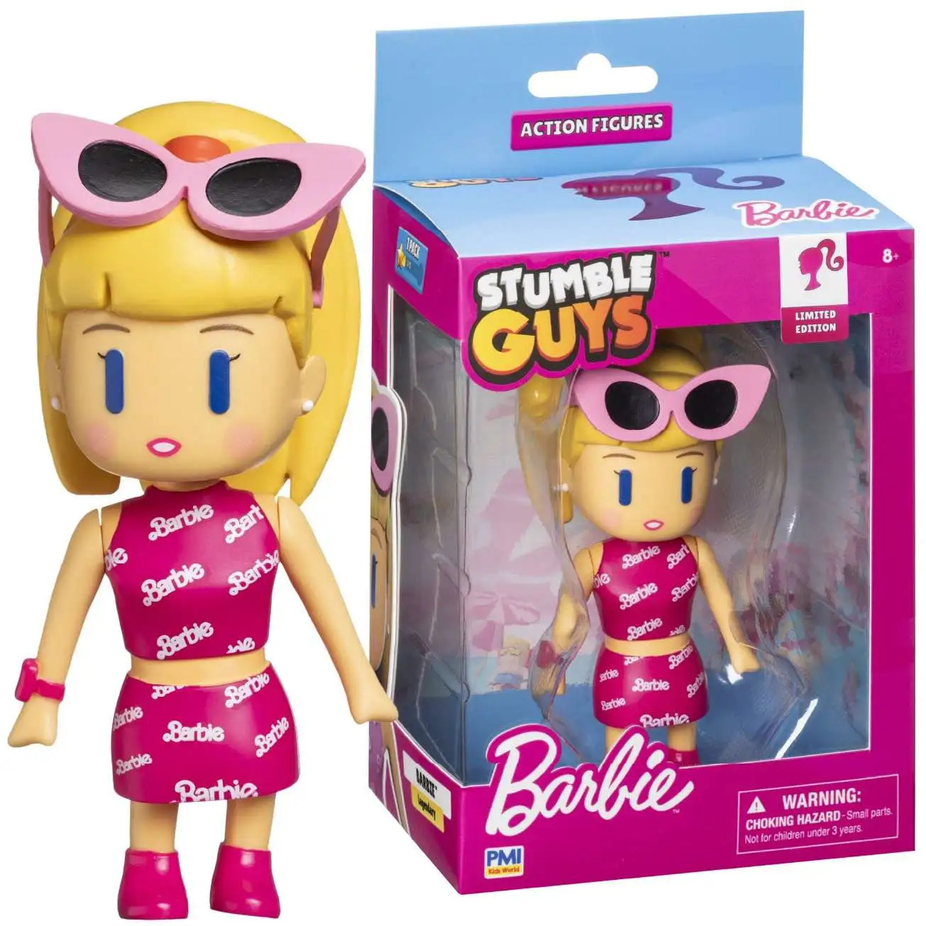 Stumble Guys Barbie Barbie 4.5 Action Figure PMI - ToyWiz