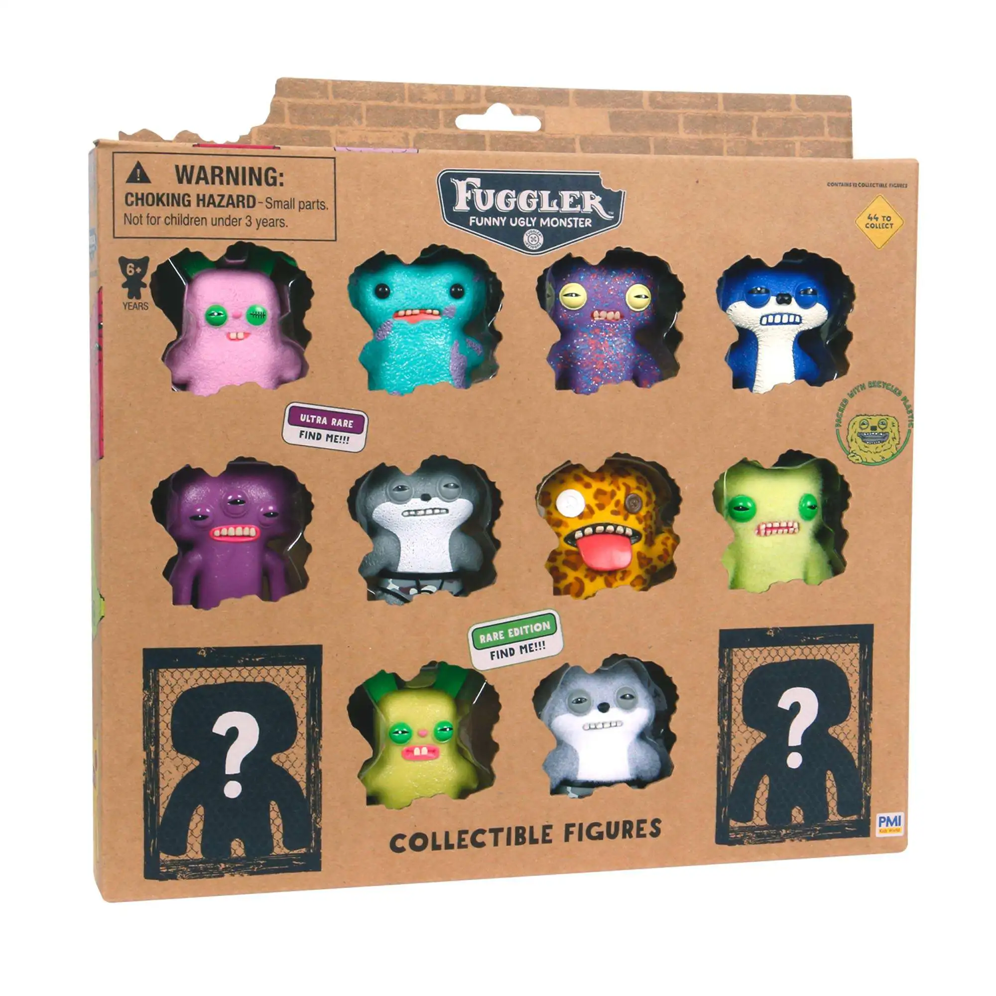 Fuggler Collectible Figure 2.5 Mystery 12-Pack 12 RANDOM Figures PMI ...