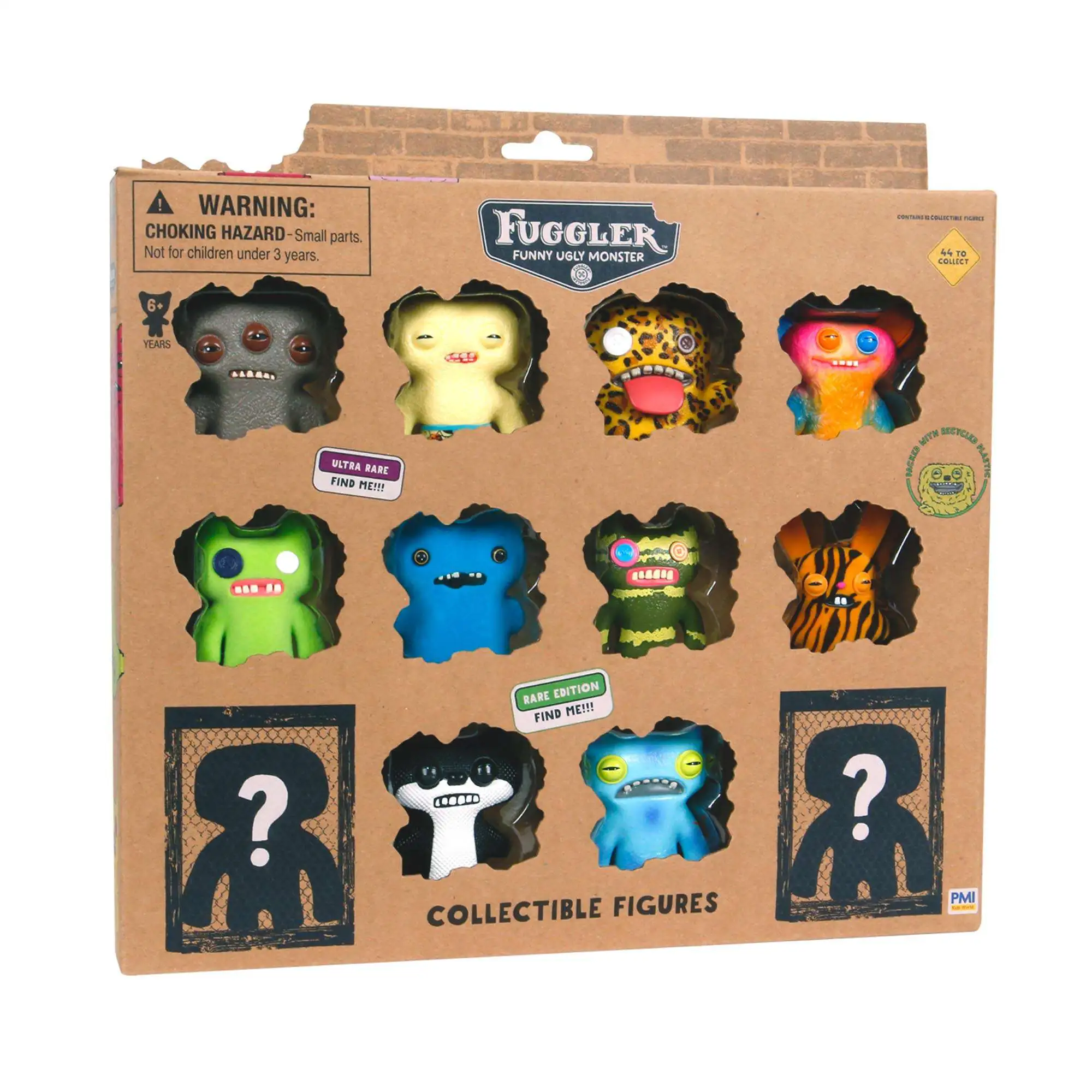 Fuggler Collectible Figure 2.5 Mystery 12-Pack 12 RANDOM Figures PMI ...