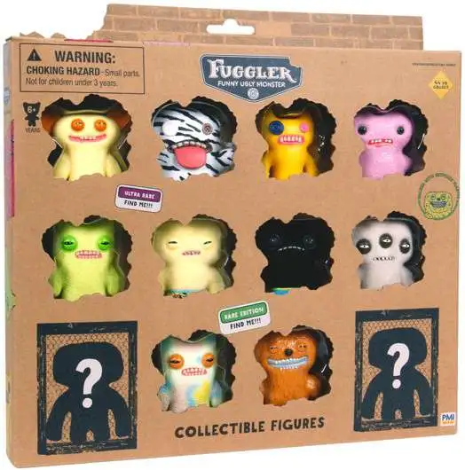 Fuggler Collectible Figure 2.5 Mystery 12-Pack 12 RANDOM Figures PMI ...