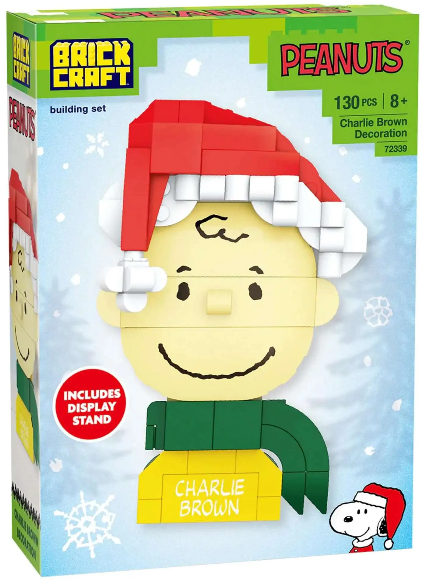 Peanuts Charlie Brown Decoration Brick Building Set Compatible with ...