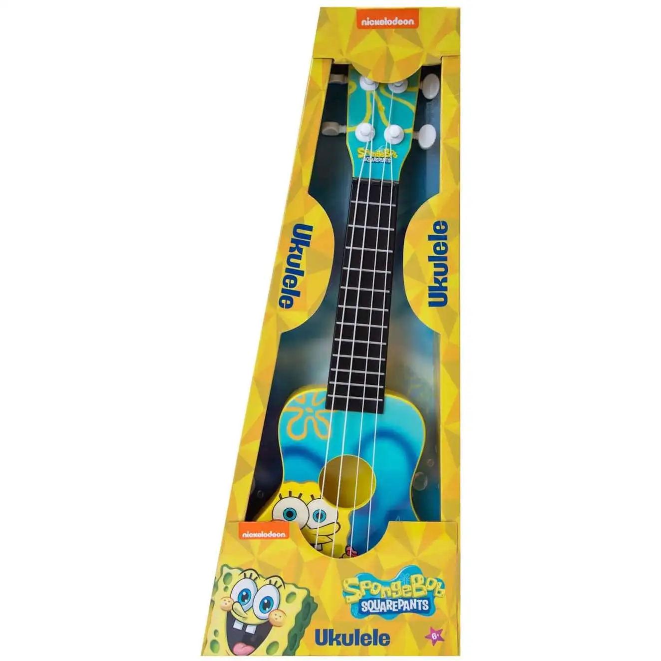 Spongebob Squarepants Ukulele Toy Instrument Version 2 Well Played Toys ...