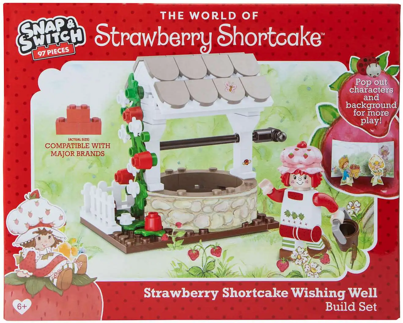 Strawberry Shortcake Snap Switch Wishing Well Construction Set Well ...