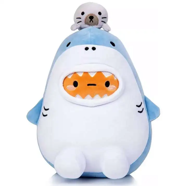 Smoko Midi Mochi Blue Shark Tayto Exclusive 10 Plush PMT Holdings - ToyWiz