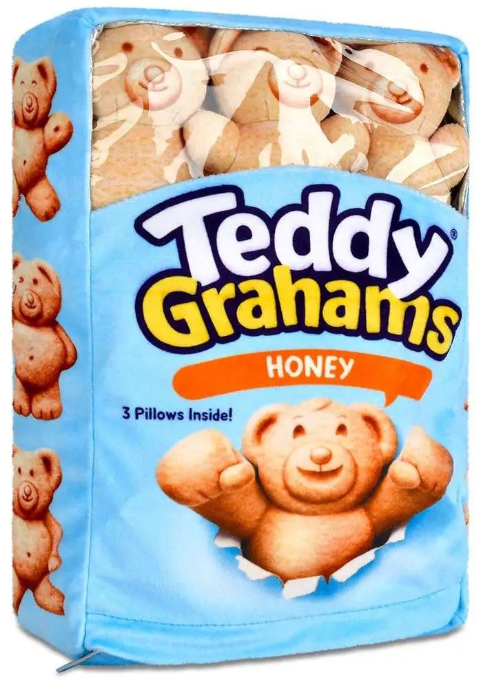 Teddy Grahams Teddy Grahams Packaging 12 Plush Set Honey The Mines ...