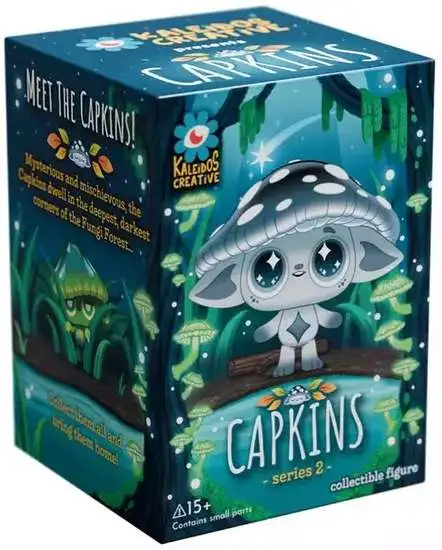 Capkins Series 2 Collectible Figure 3 Mystery Pack Kaleidos Creative ...
